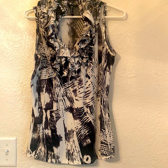 Milano | Tops | Milano Sleeveless Ruffles | Poshmark